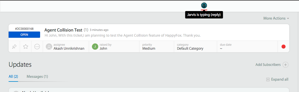 Agent Collision - HappyFox Support